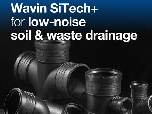 Wavin SiTech+ Low Noise Piping System | Building Catalog