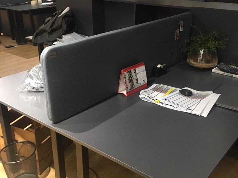 FeltBi Acoustic Table Separator | Building Catalog